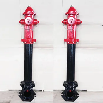 4 Inch Dry Barrel Pillar Type Full Ductile Iron Fire Hydrant - Buy 4 ...