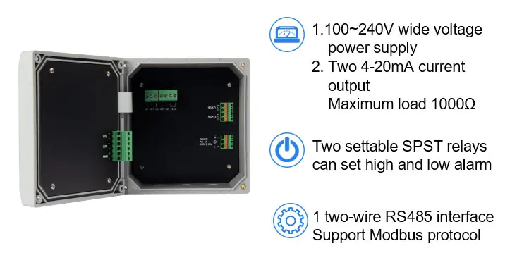 4000ntu Rs485 Digital Inline Turbidity Analyzer Meter For Industrial ...