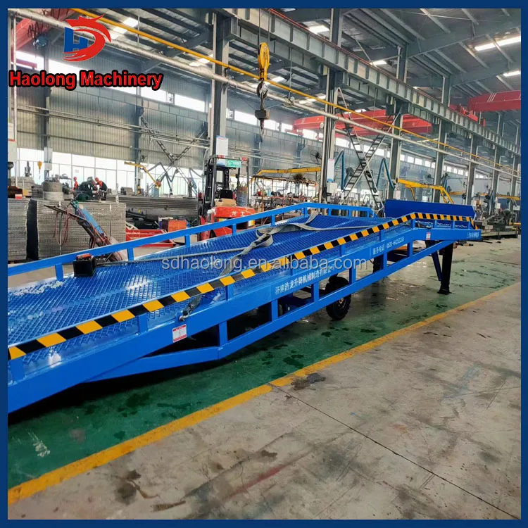 Truck Loading Ramp Forklift Ramp Warehouse Dock Yard Ramp Chinese ...