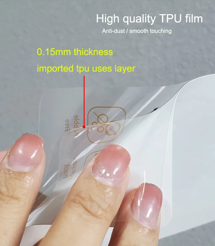 SY OEM 3D Mobile Cell Phone Nano Liquid Screen Protectors HD TPU ...