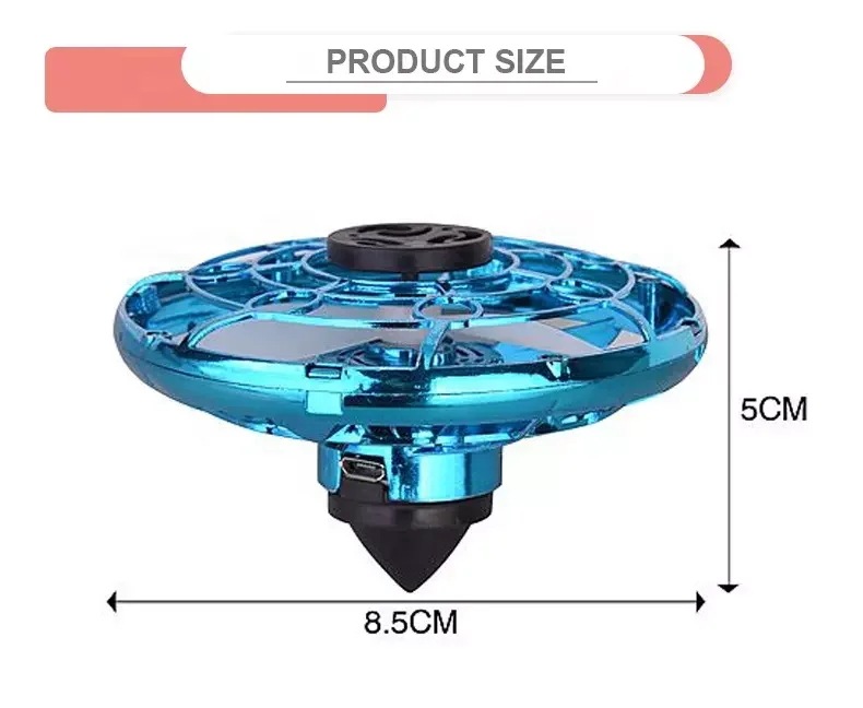 Flying Fidget Spinner Rechargeable Hand Controlled The Most Tricked-out ...