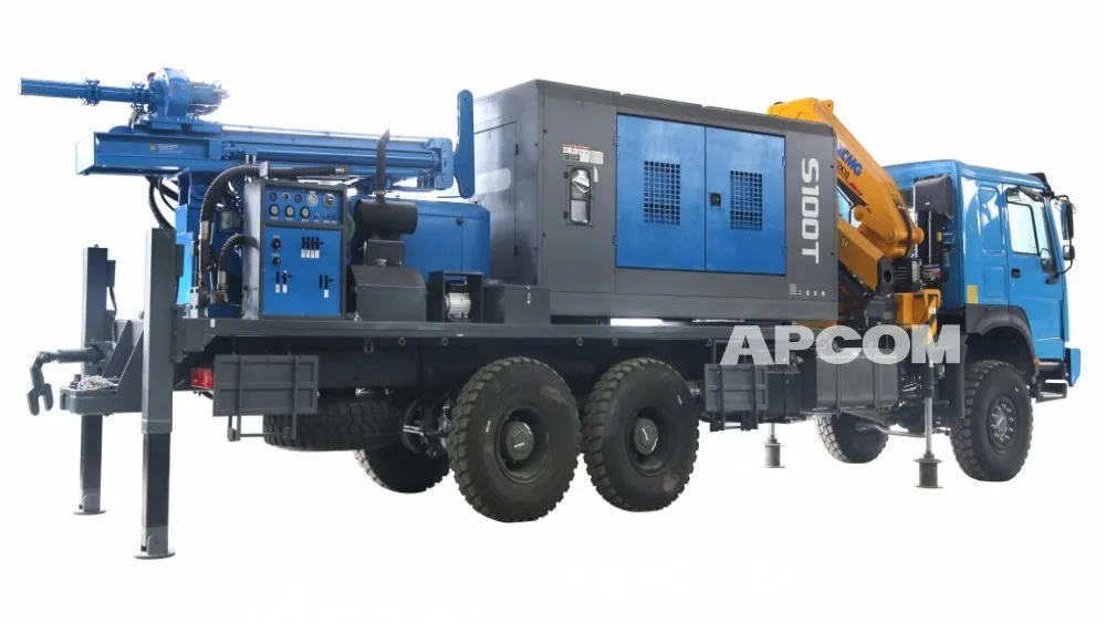 Apcom Water Well Tractor Hole Drill Rig Tractor Mounted Water Well Used ...