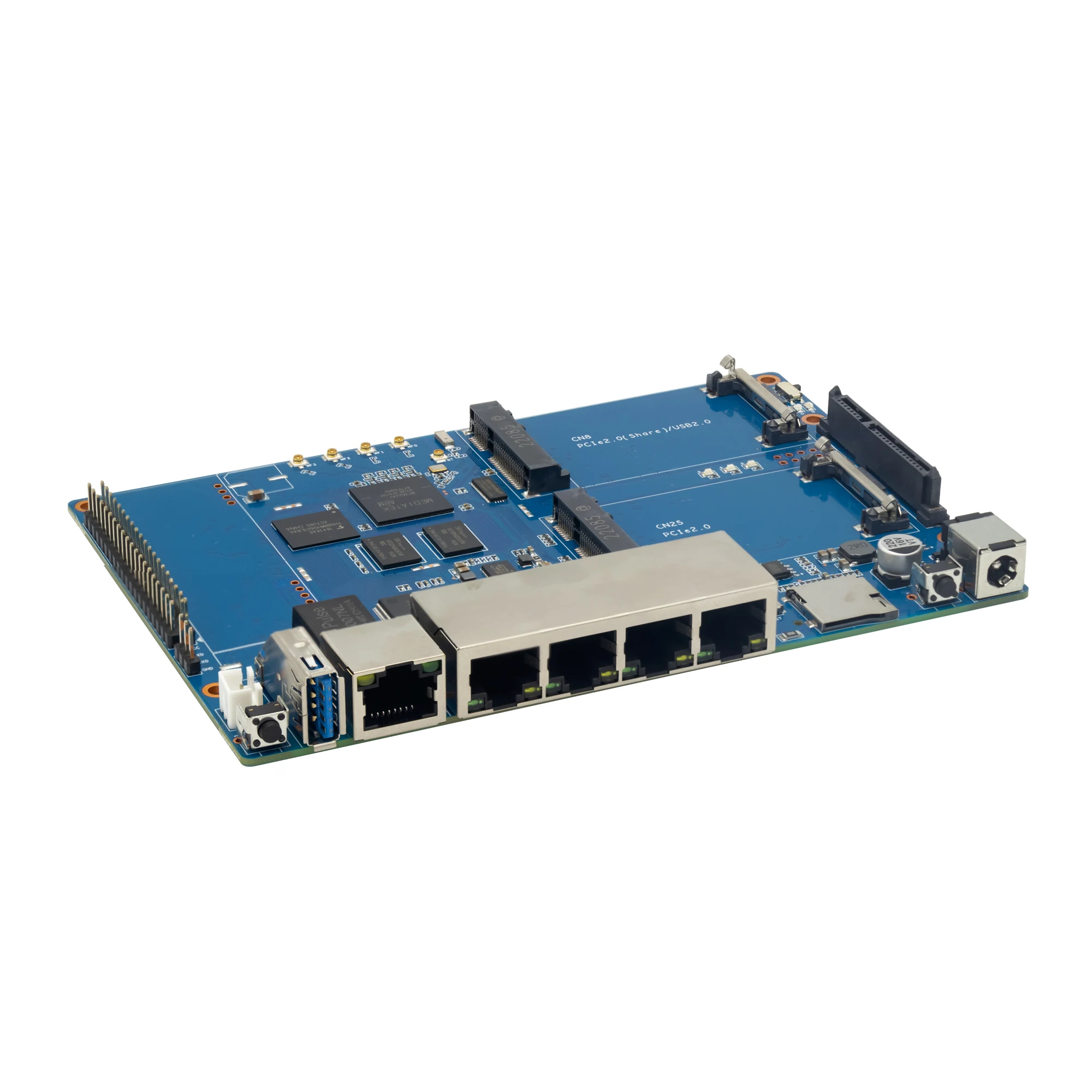 Mikrotik Board Similar Bpi- R64 Mediatek Chip 64 Bit 1.35ghz 1g Ddr3 ...