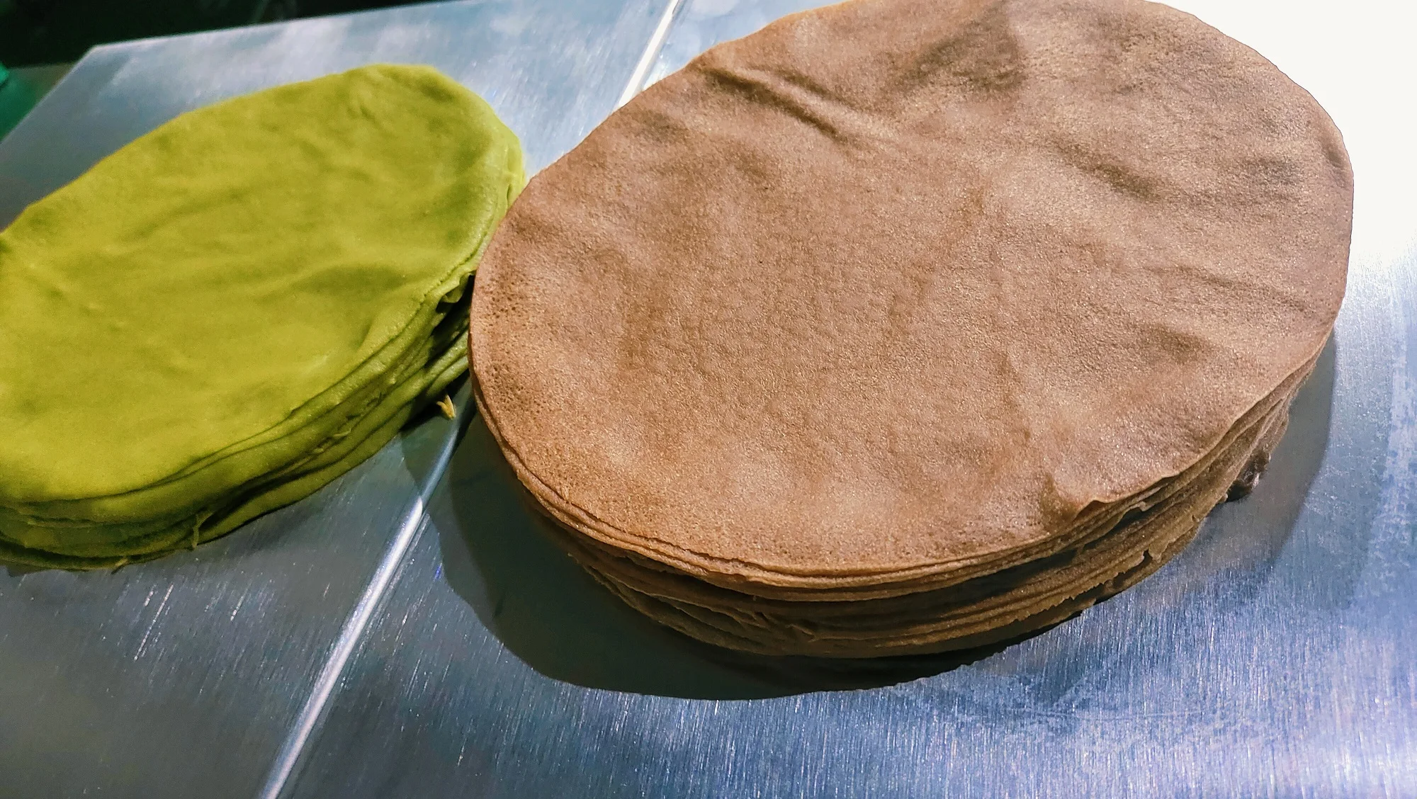 Commercial Mini Cake Machine Maker Mango Durian Matcha Pancake Skin ...