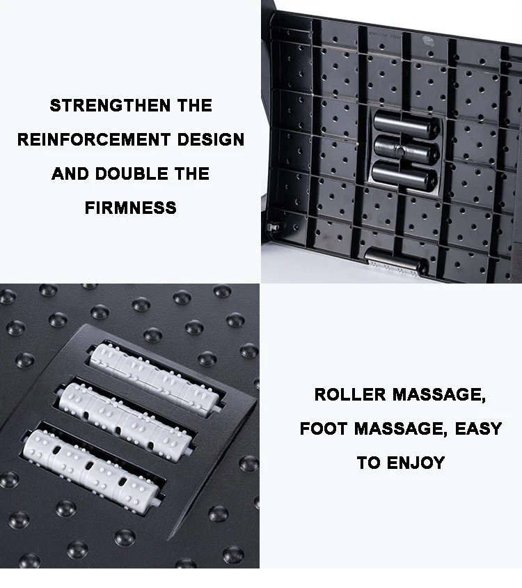 Massage Roller Stand Ergonomic Adjustable Rollator Pedicure Under Desk ...