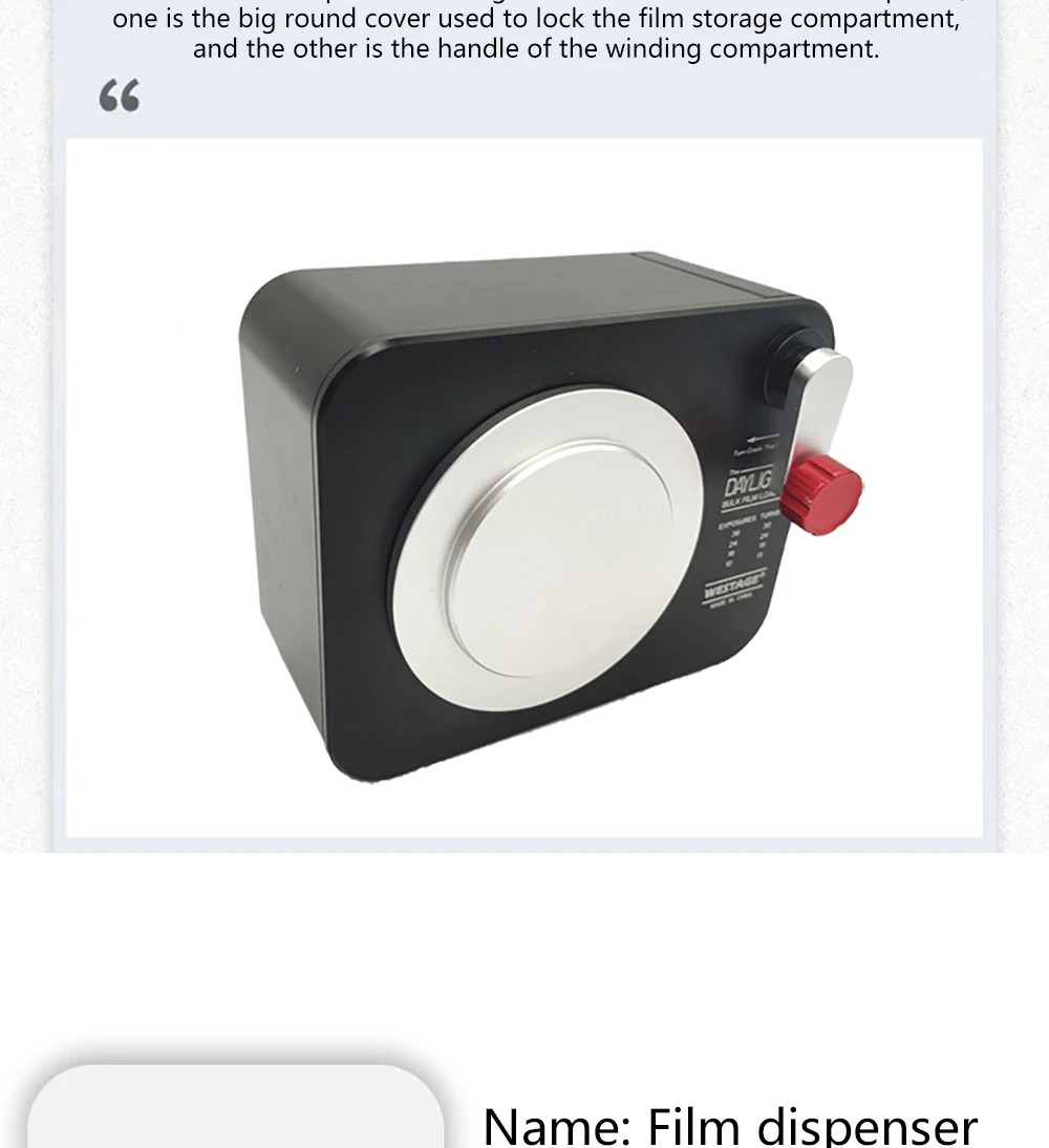 Ap Disc Dispenser 135 Film Dispenser Kodak Retro Camera Photographic ...