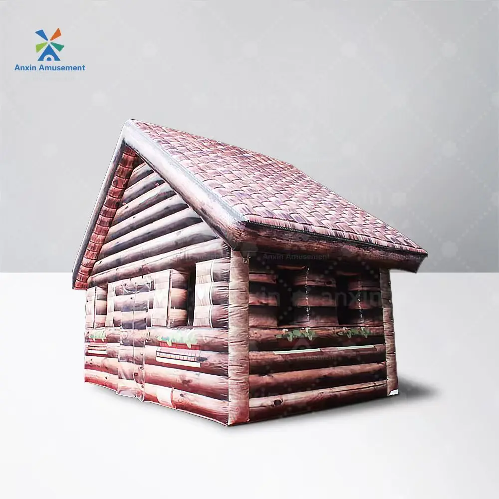 Design Of Inflatable Wooden Houses Castle Inflatable Bouncer Jumping ...