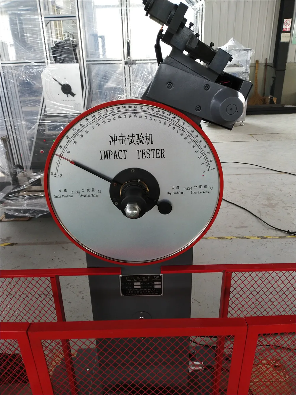 Jb-300b Pendulum Charpy Impact Tester Price - Buy 300j Charpy Impact ...