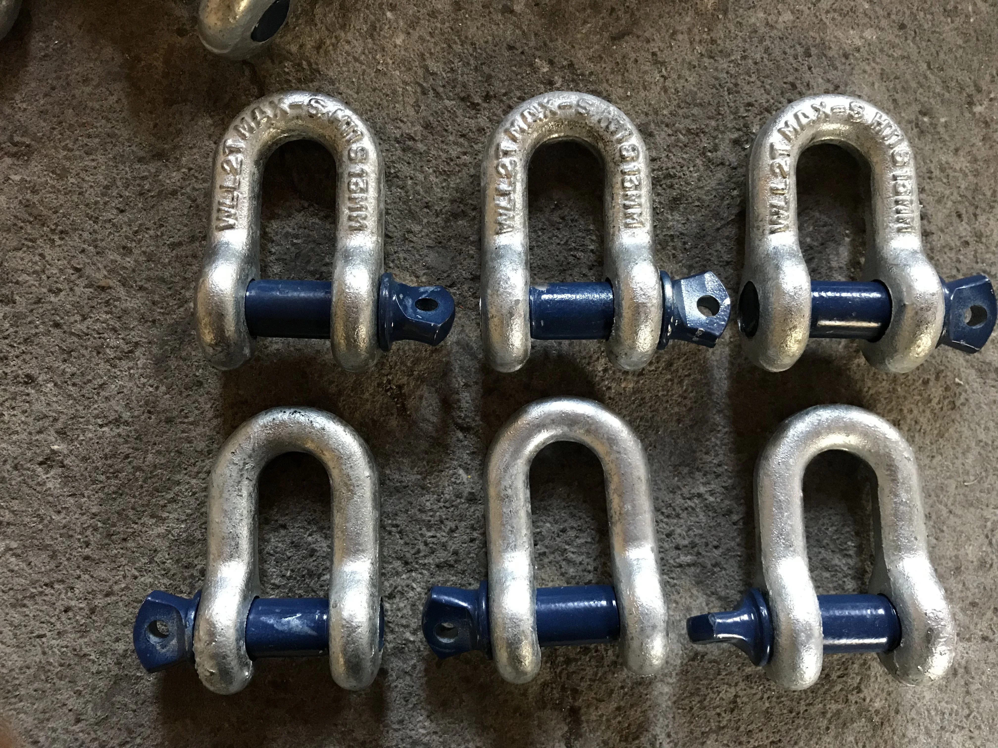 Heavy Duty Galvanized Bow Shackle for Lifting - Z2lifting