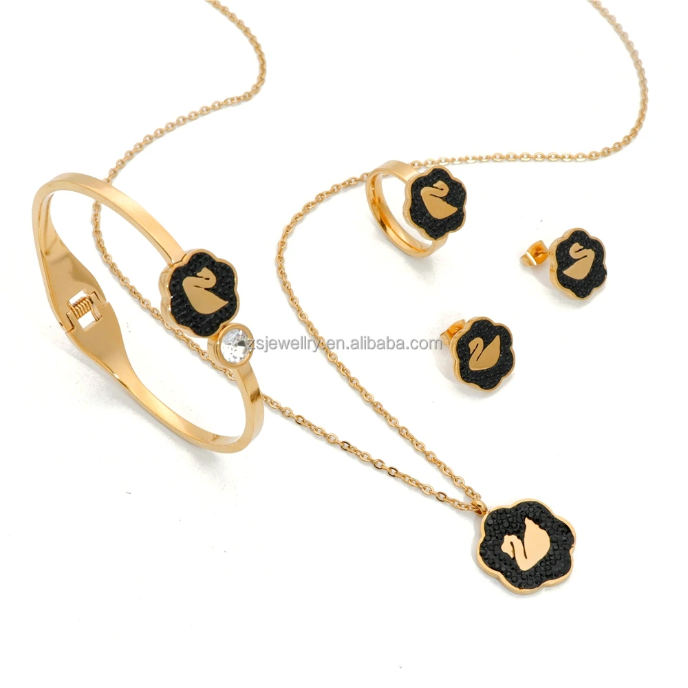 Pakistani Bridal Gold Plated Stainless Steel Jewelry Love Design ...