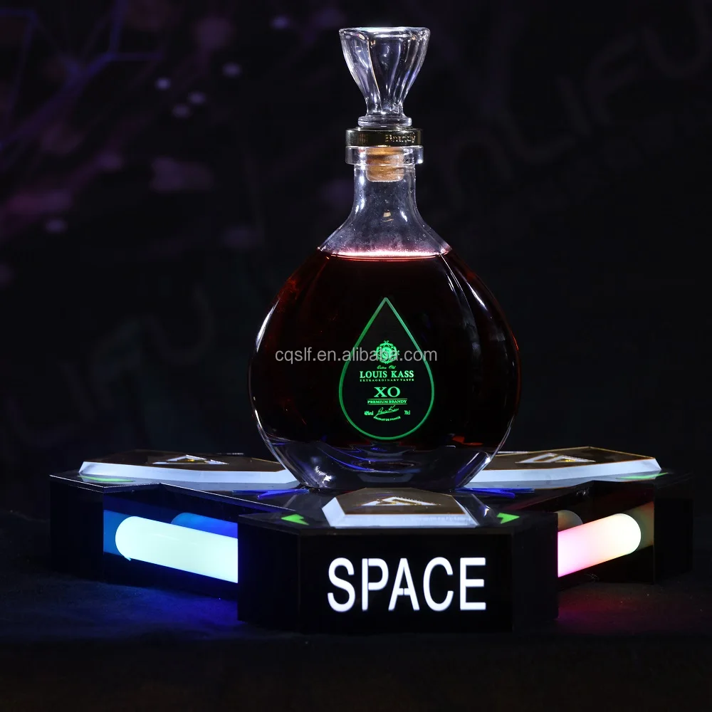 Custom 3m Brandy Label Sticker El Glow Sticker Waterproof Glow Wine ...