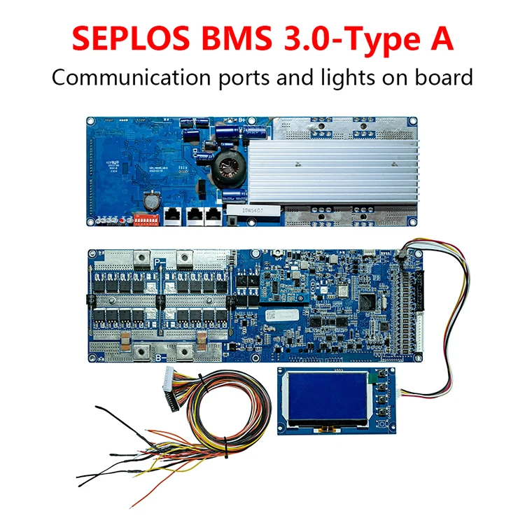 Seplos 24V 48V 150A 200A Battery Management System - Smart BMS 3.0