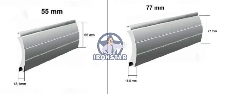 Ironstar Pu Slat Roller Shutter Door Foam Roll Forming Machine - Buy Pu Shutter Door Roll ...