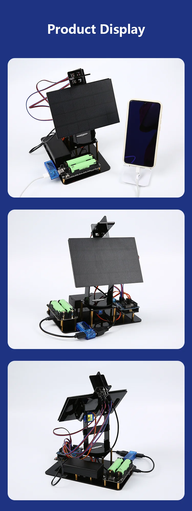 Robotlinking DIY Solar Tracker Kit for Arduino Projects
