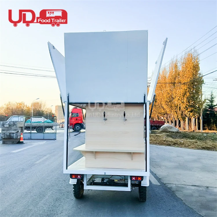 Mobile Bar Tap Truck - Mini Electric Tricycles Food Trucks