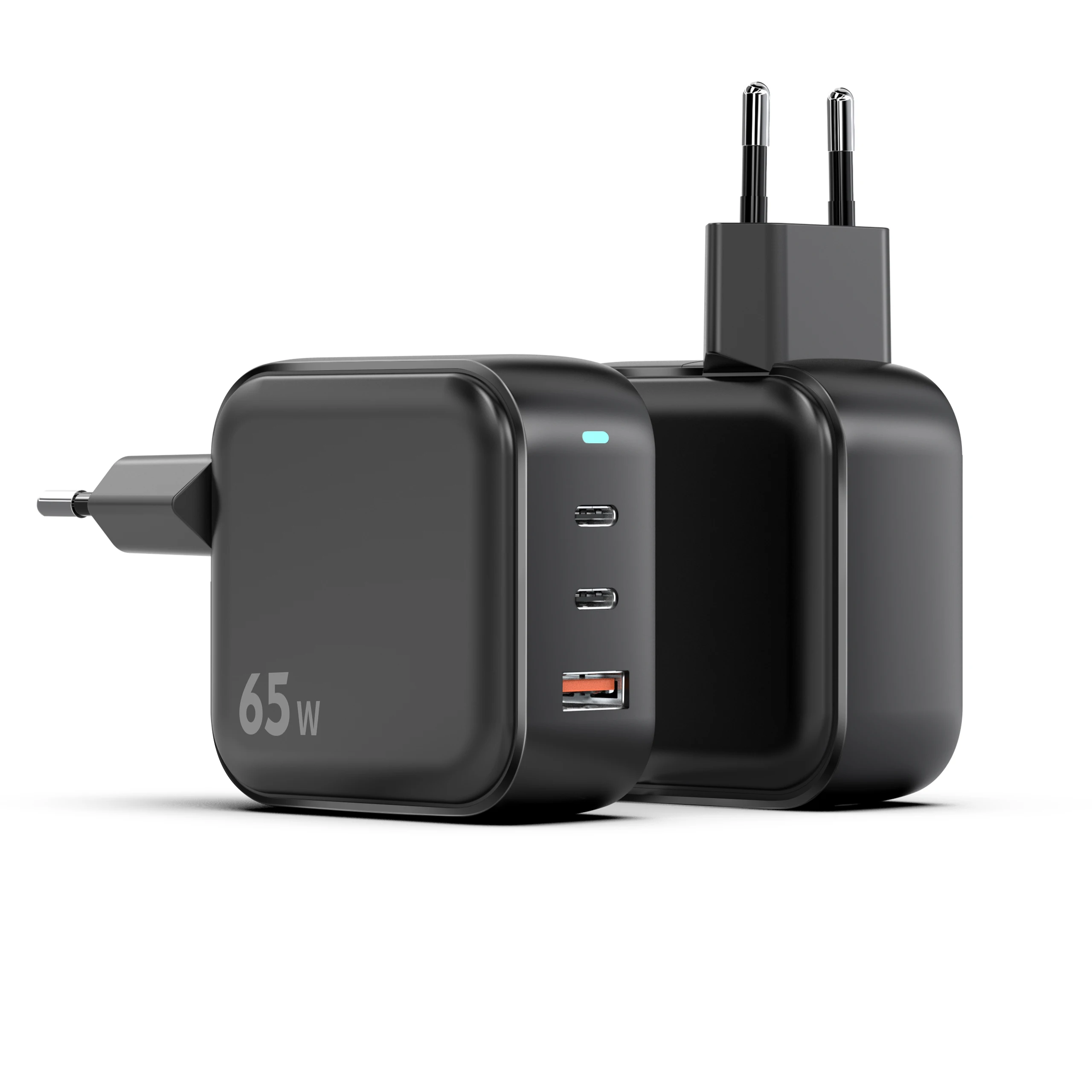 Gan 65w Fast Charging Adapter Pd Usb Type C Fast Charger For Ios ...