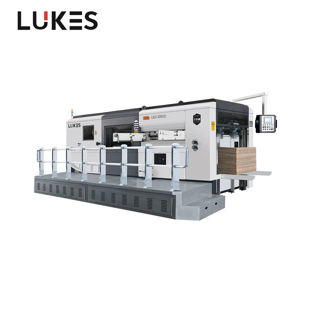 Semi Automatic Platform Flat Bed Die Cutting Machine / Corrugated Box ...