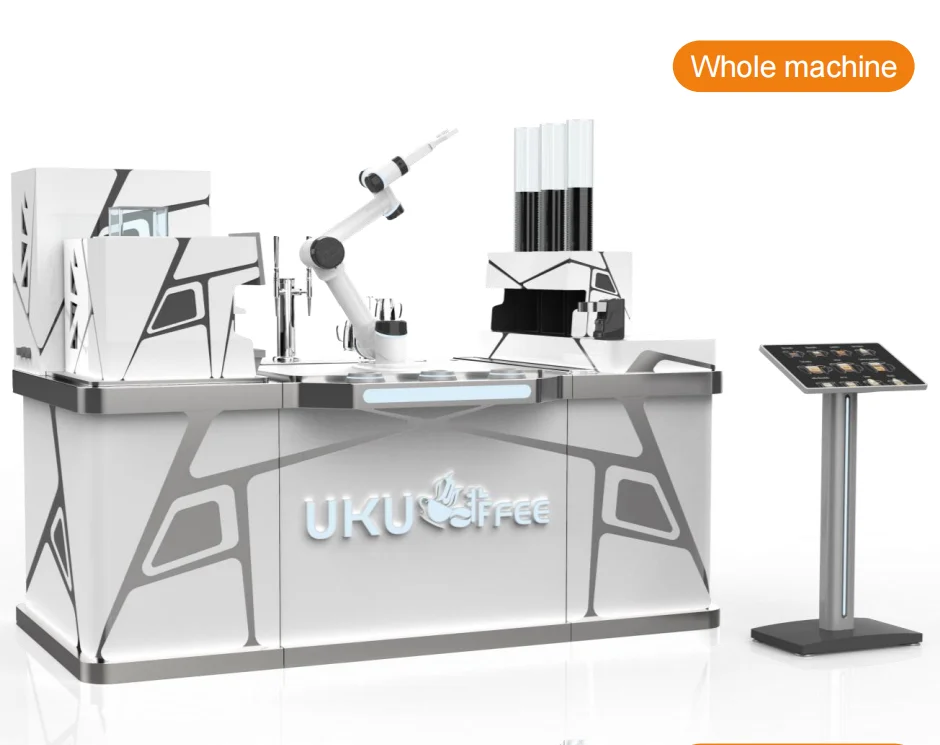 Ai Automatic Ice Cream Coffee Vending Machine With Robotic Arm Xbot ...
