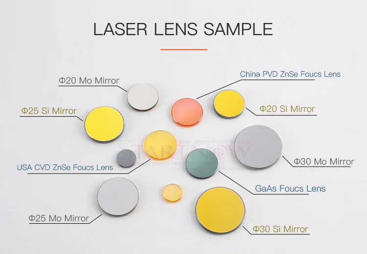 Ii-vi Infrared Cvd Znse Focus Lens Co2 Laser Cutting Machine Spare ...