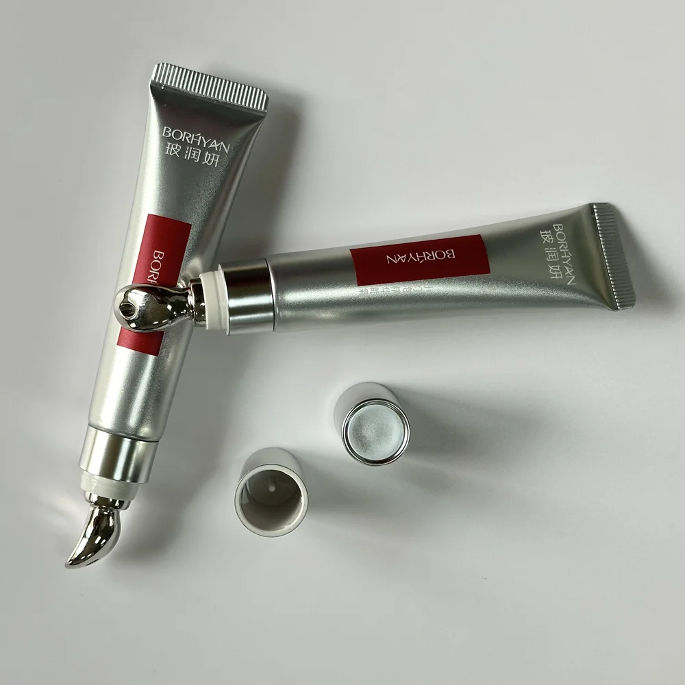 D19 Eye Cream Tubes - Customizable Plastic with Alloy Applicator