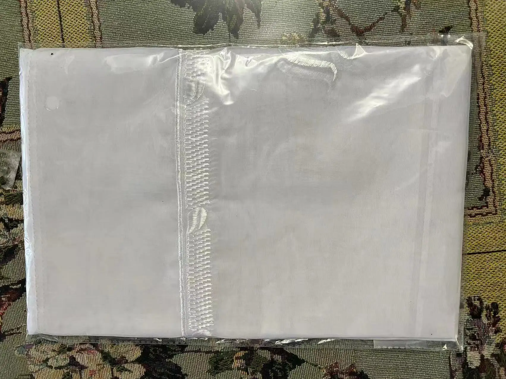 Muslim Arabic Shawl Shemagh Hijab Square Man Scarfs Voile White Ghutra ...