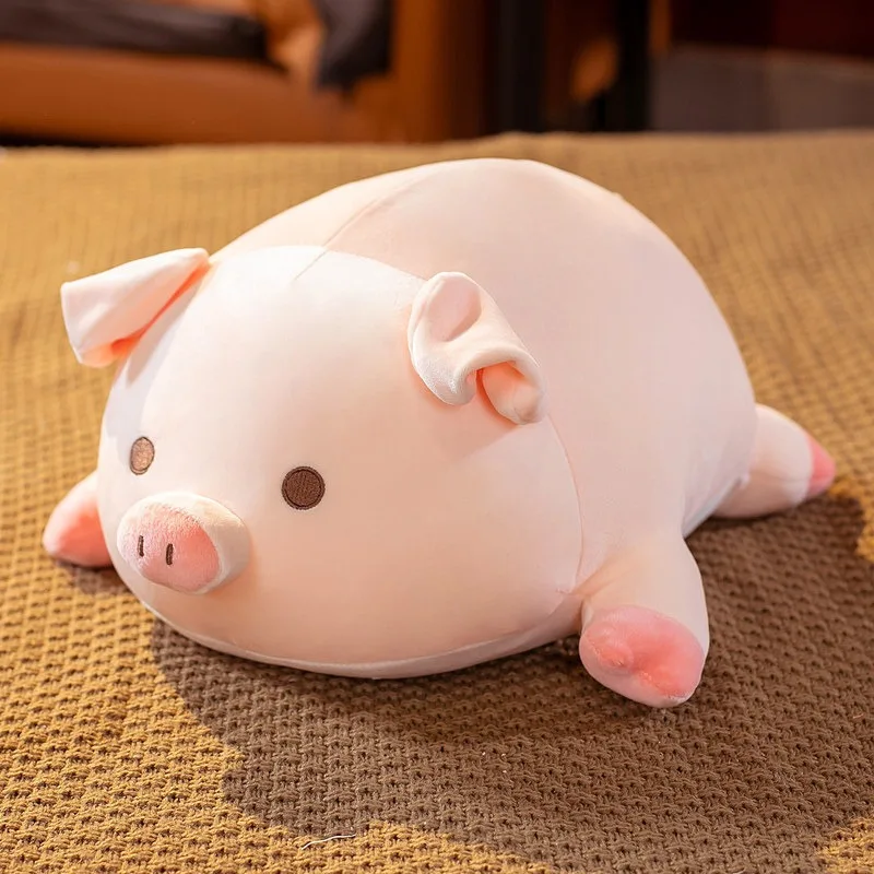 Stuffed Plush Animal Cartoon Plush Toy Cute Cartoon Pig Pillow Doll ...