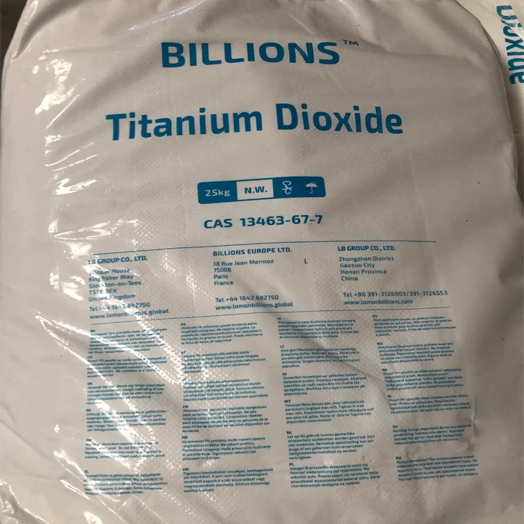 White Pigment Titanium Dioxide Rutile Tio2 Lomon Lr-108 New Packing ...