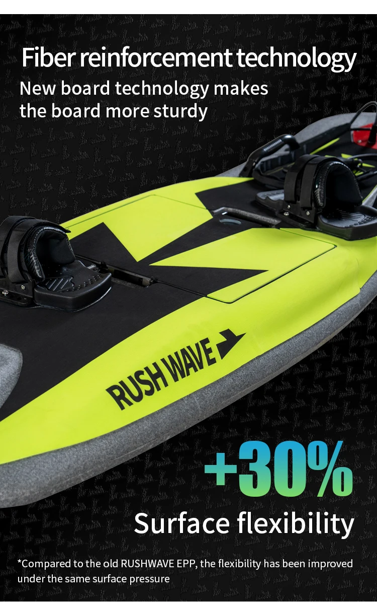 RUSH WAVE Electric Surfboard - High Speed Power Jetboard