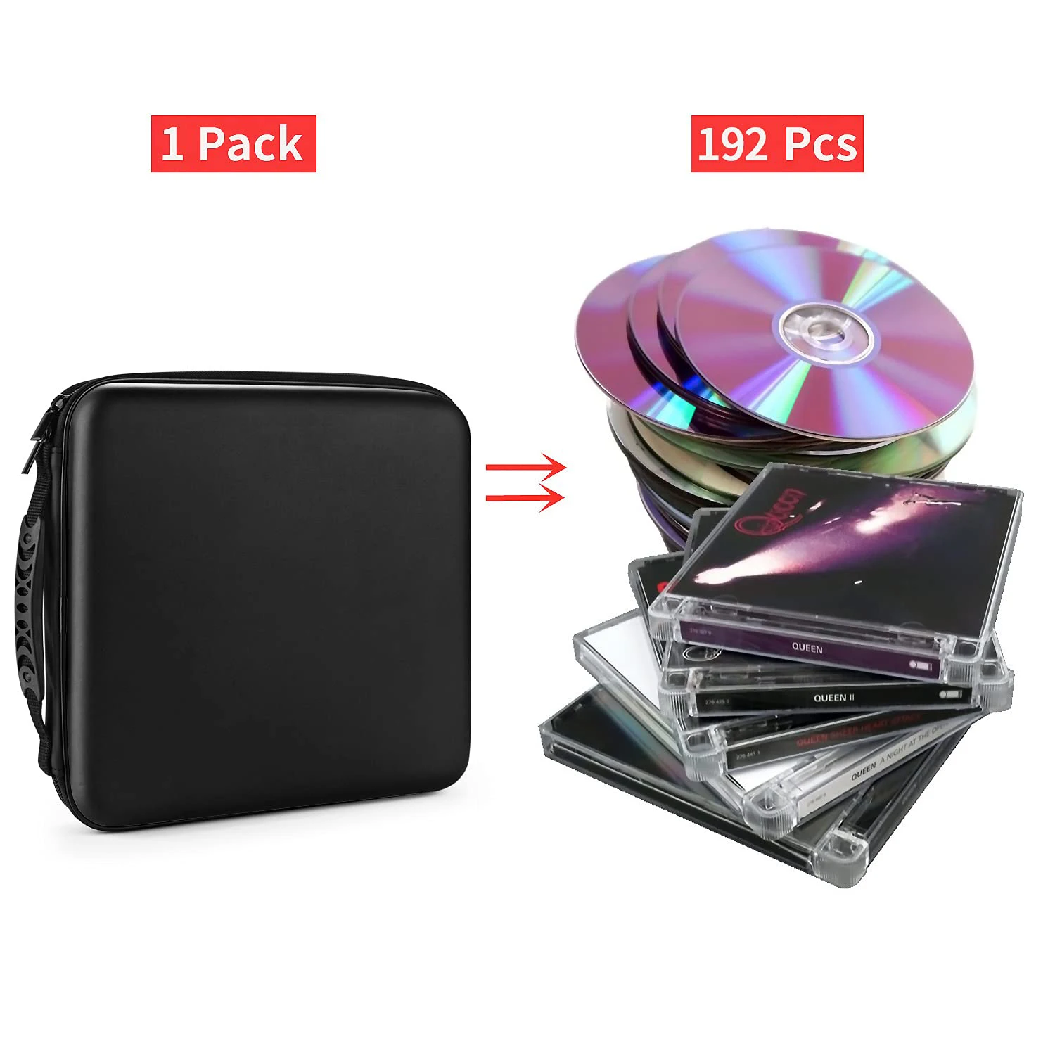 Factory Professional Custom Hard Eva Tool Pouch Zipper Cd Dvd Case ...