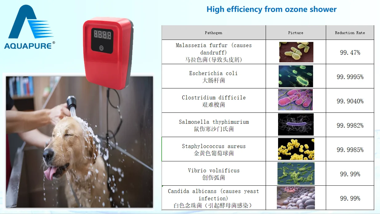 AQUAPURE Pet Skin Therapy Ozonator - Ozone Dog Spa Bath