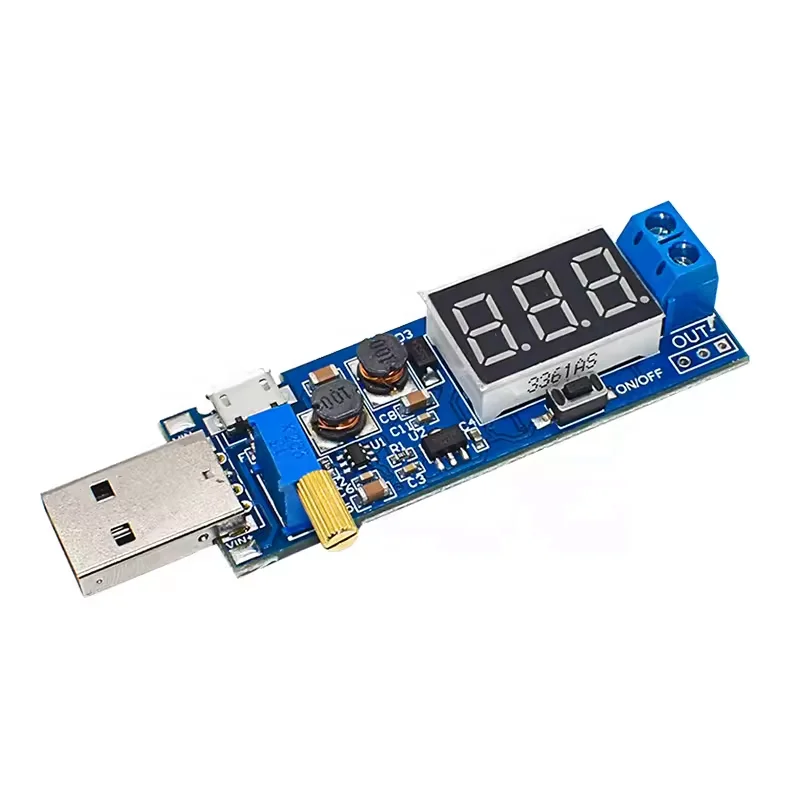 eParthub DC-DC 5V Conversion Module 5V To 3.3V 9V 12V 24V Desktop Power ...
