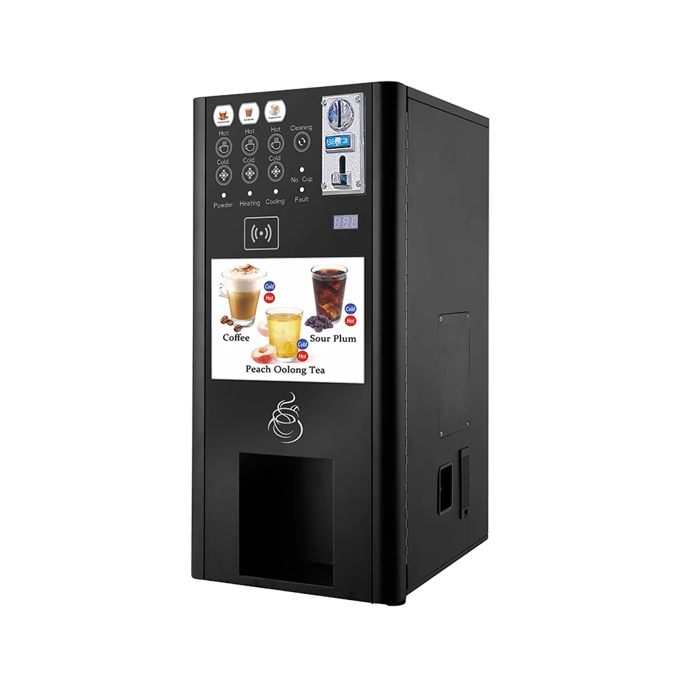 Commercial coin operated automatic coffee machine customized ...