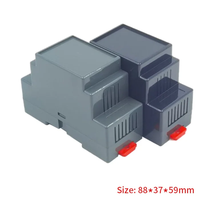 DIN Rail Box - Plastic PLC Control Box with IP55 Protection