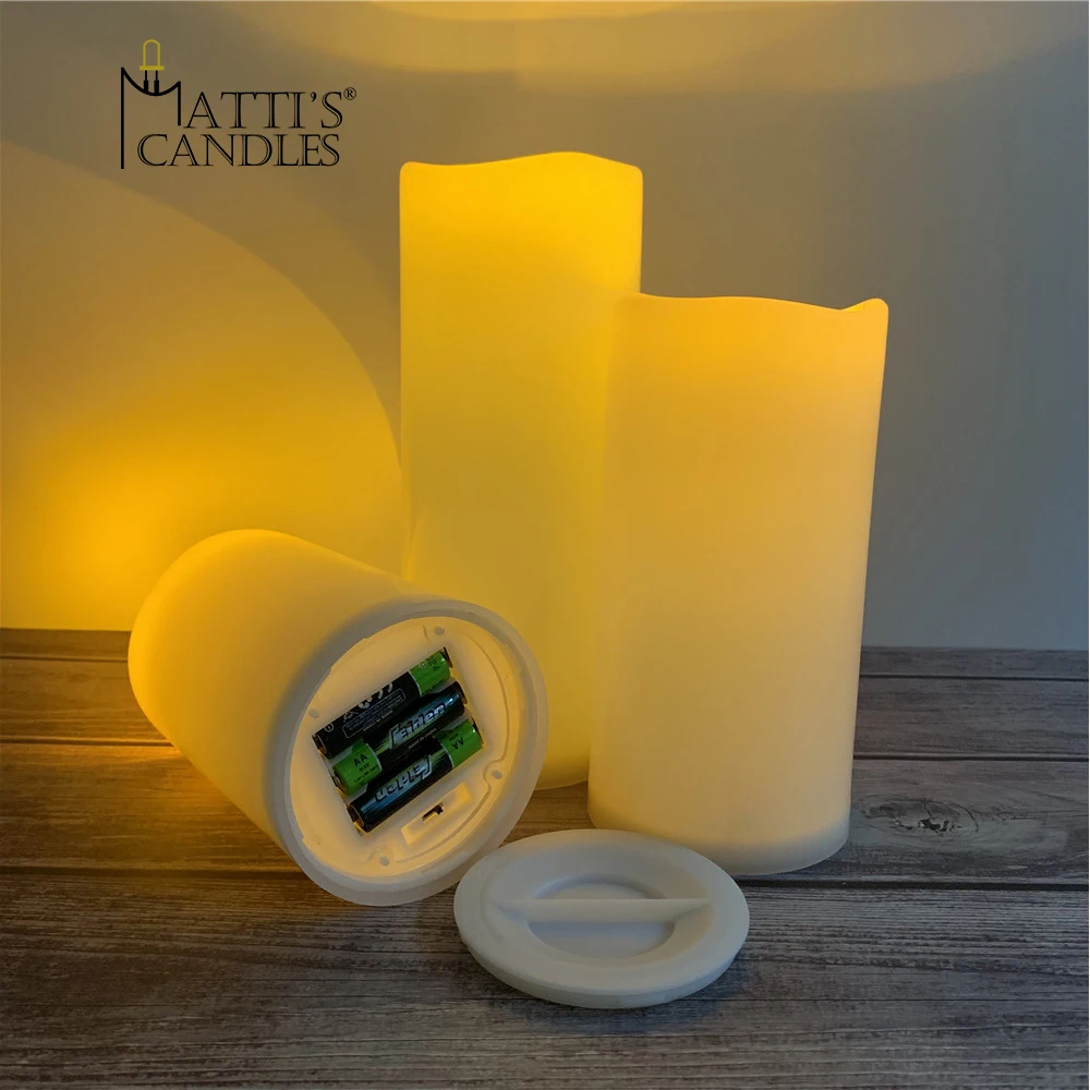 Matti's New Product Launch Mobile Wick Led Candle D10CM Waterproof ...