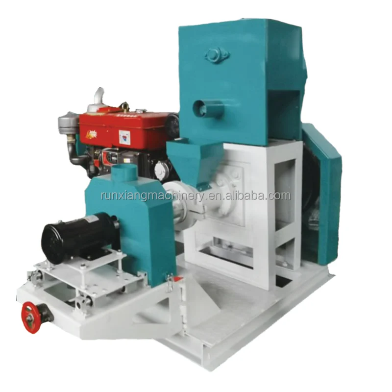 Diesel Engine 300-350kg/H Animal Pet Catfish Shrimp Food Making ...