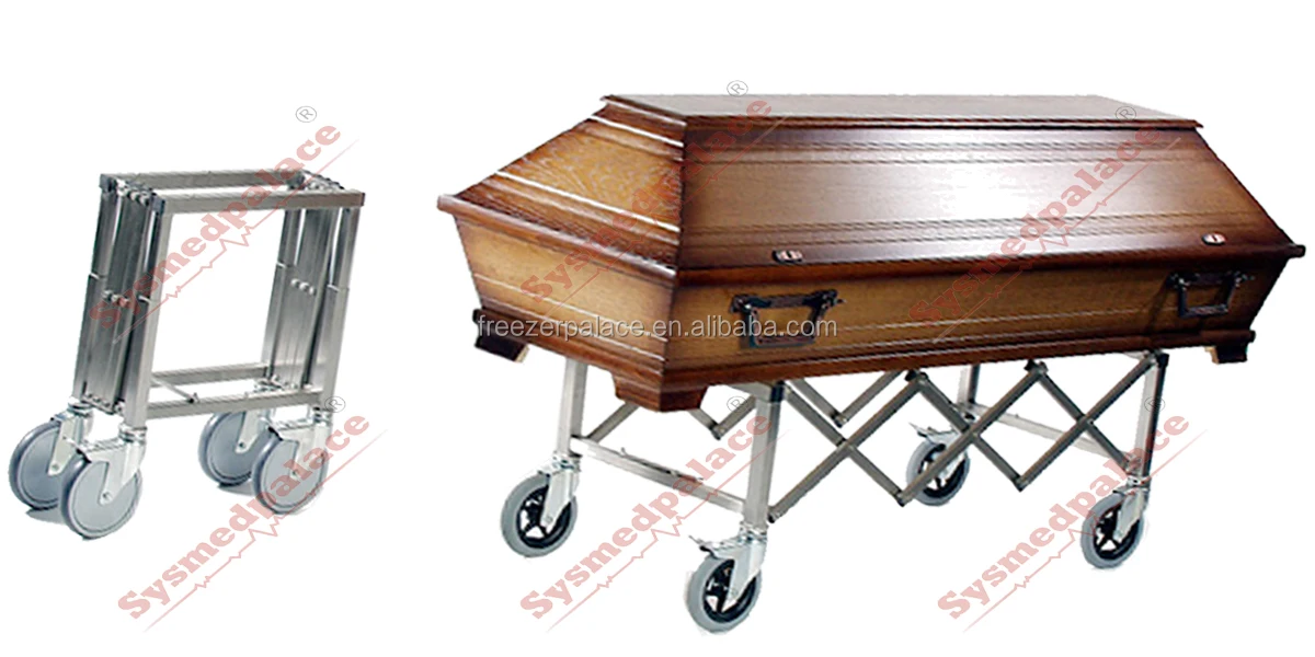 Freezerpalace Funeral Stainless Steel Casket Lowering Device Coffin ...