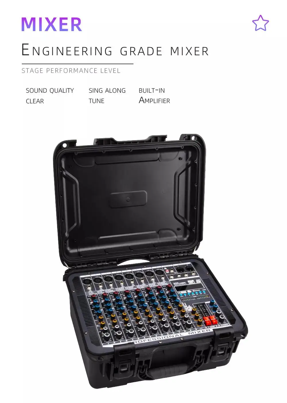 Brand New High Power Mixer With High Quality Mixers 32 Channels Power ...