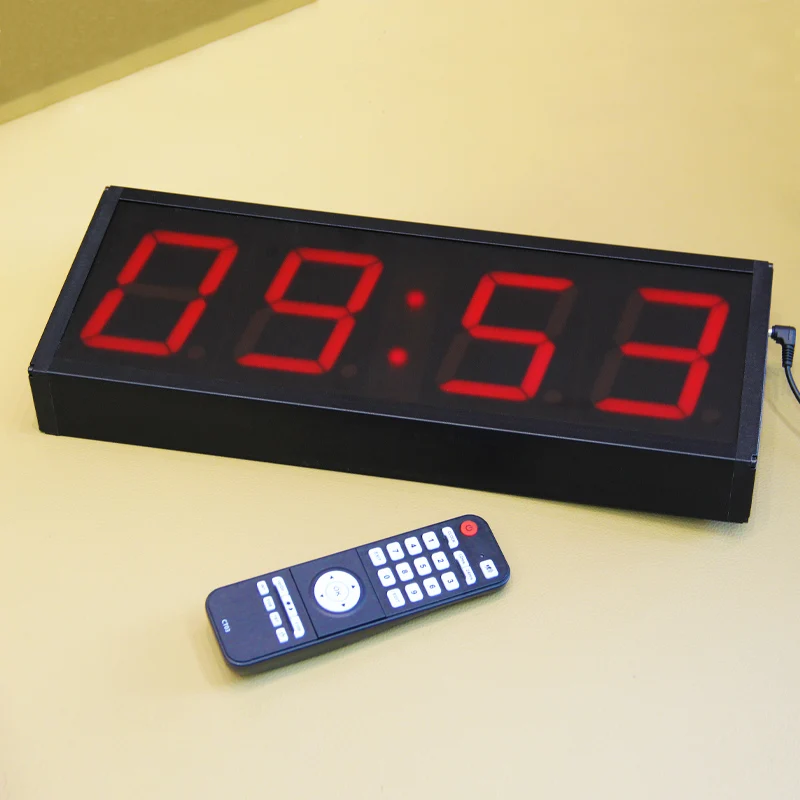 CHEETIE CT03 CT04 LED Digital Countdown Stopwatch Timer Clock with IR ...