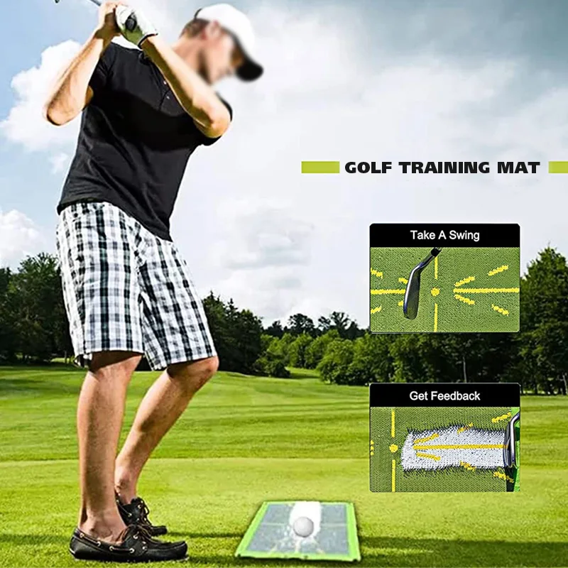 Custom Golf Track Mat - Perfect for Indoor Practice