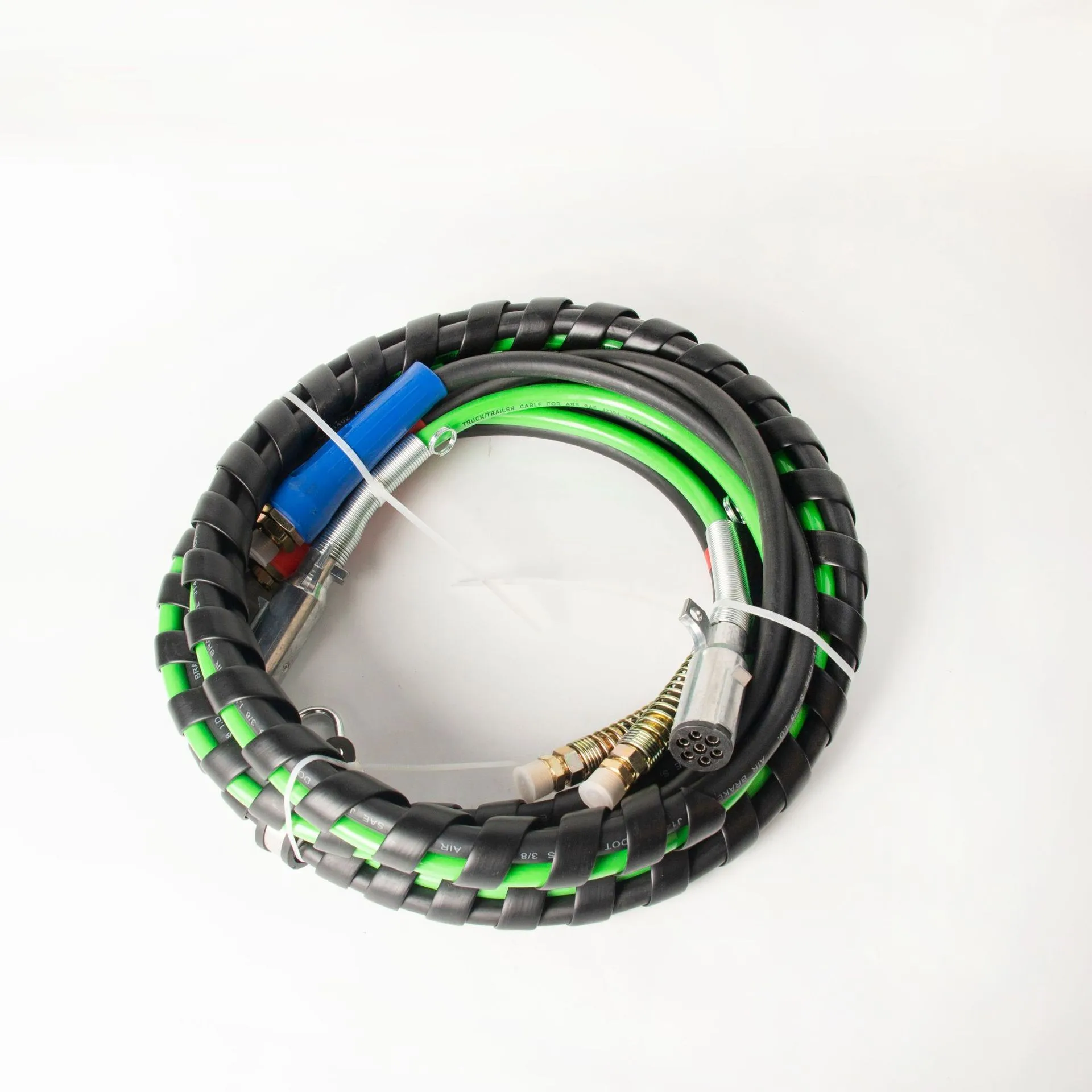 3 in 1 ABS Air Power Line America Type Electric Trailer Cable 7 Way ...