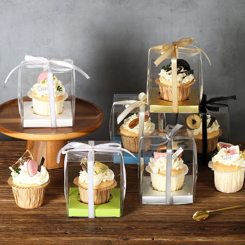 Great Transparency Individual Dessert Plastic Package Box Food Grade ...