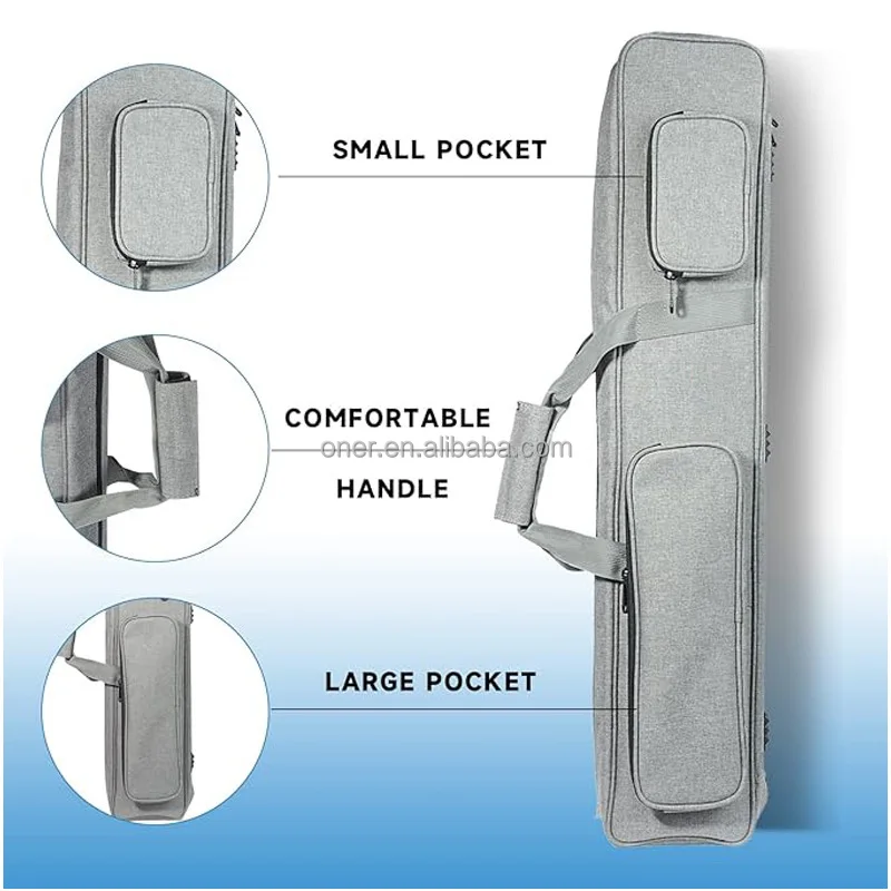 Custom Portable Billiards Cue Bags Nylon Shoulder Bags Table Sport ...