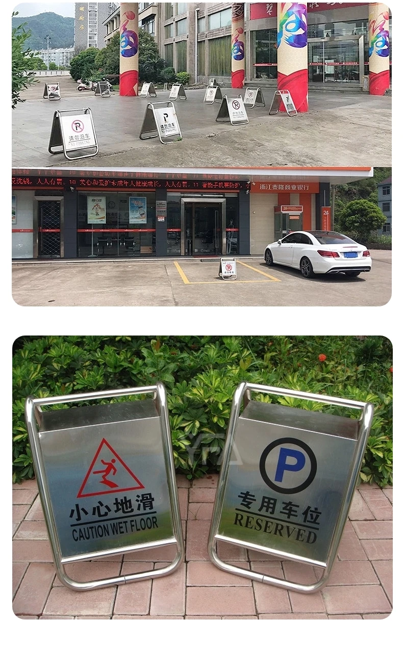 Road Traffic Signs Stainless Steel Durable Traffic Sign Columns For ...