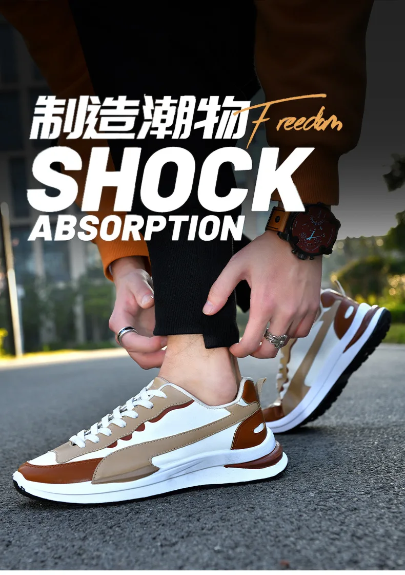 2024 New Fashion Men's Fashion Sneakers Young Men Running Sports Casual ...
