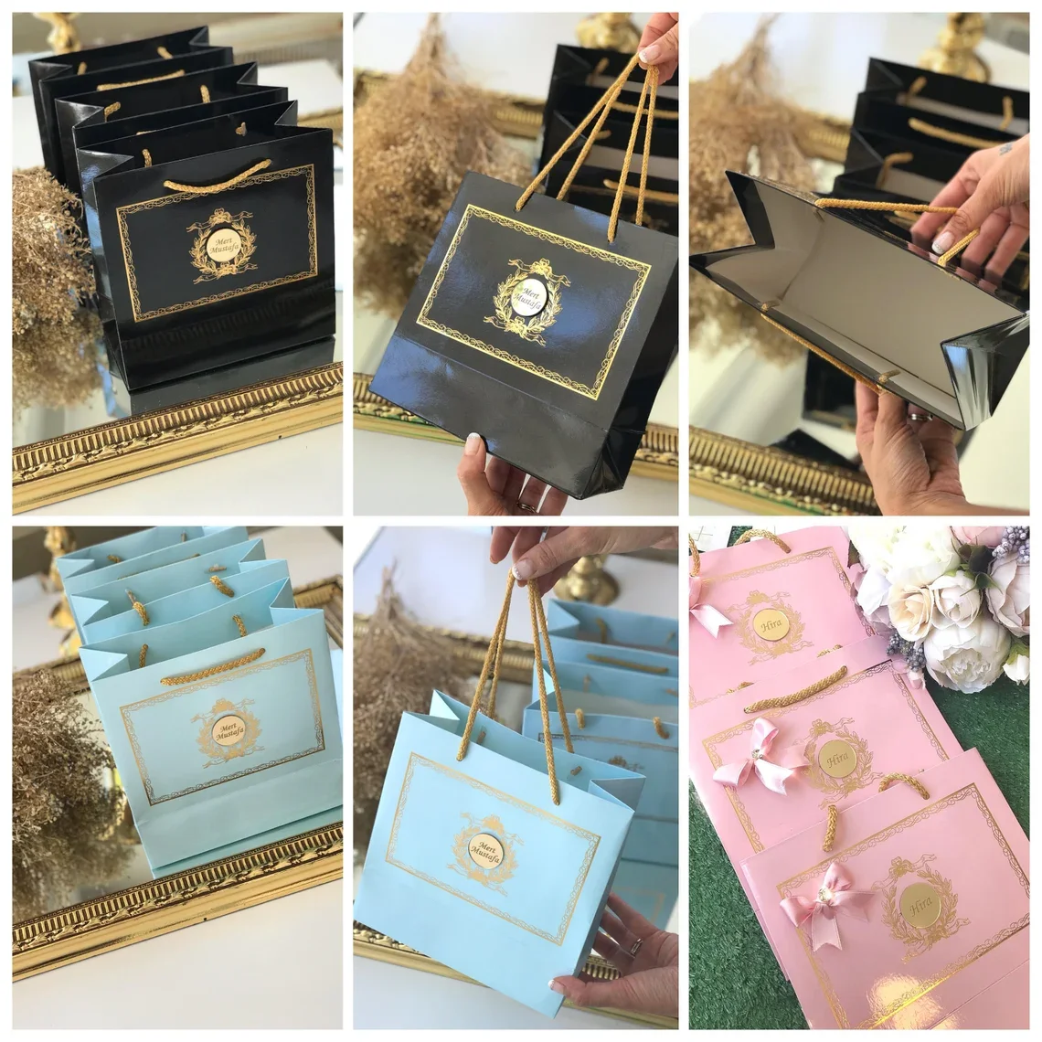 Alibaba.com: Personalized Luxury Wedding Gift Bags, Elegant Hotel ...