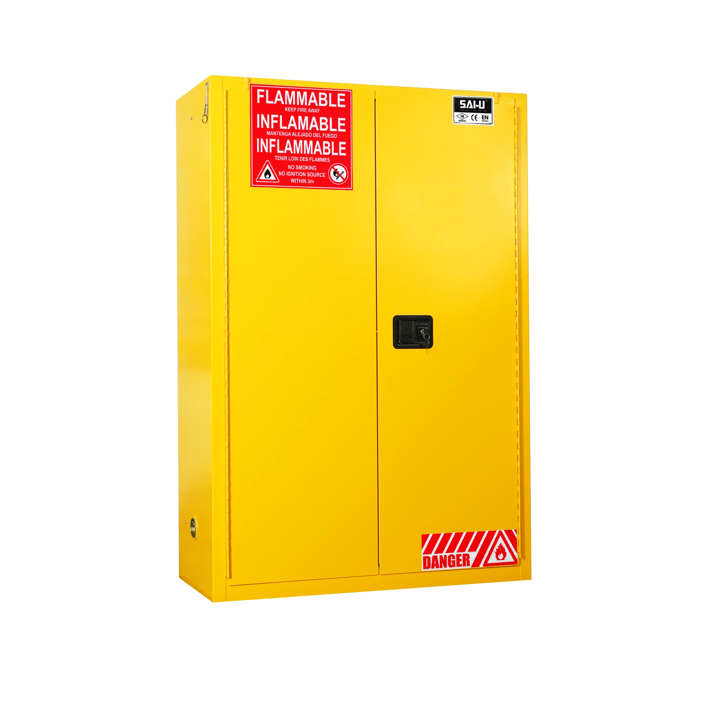 SAI-U Laboratory Furniture Dangerous Goods Storage Yellow Fire Safety ...