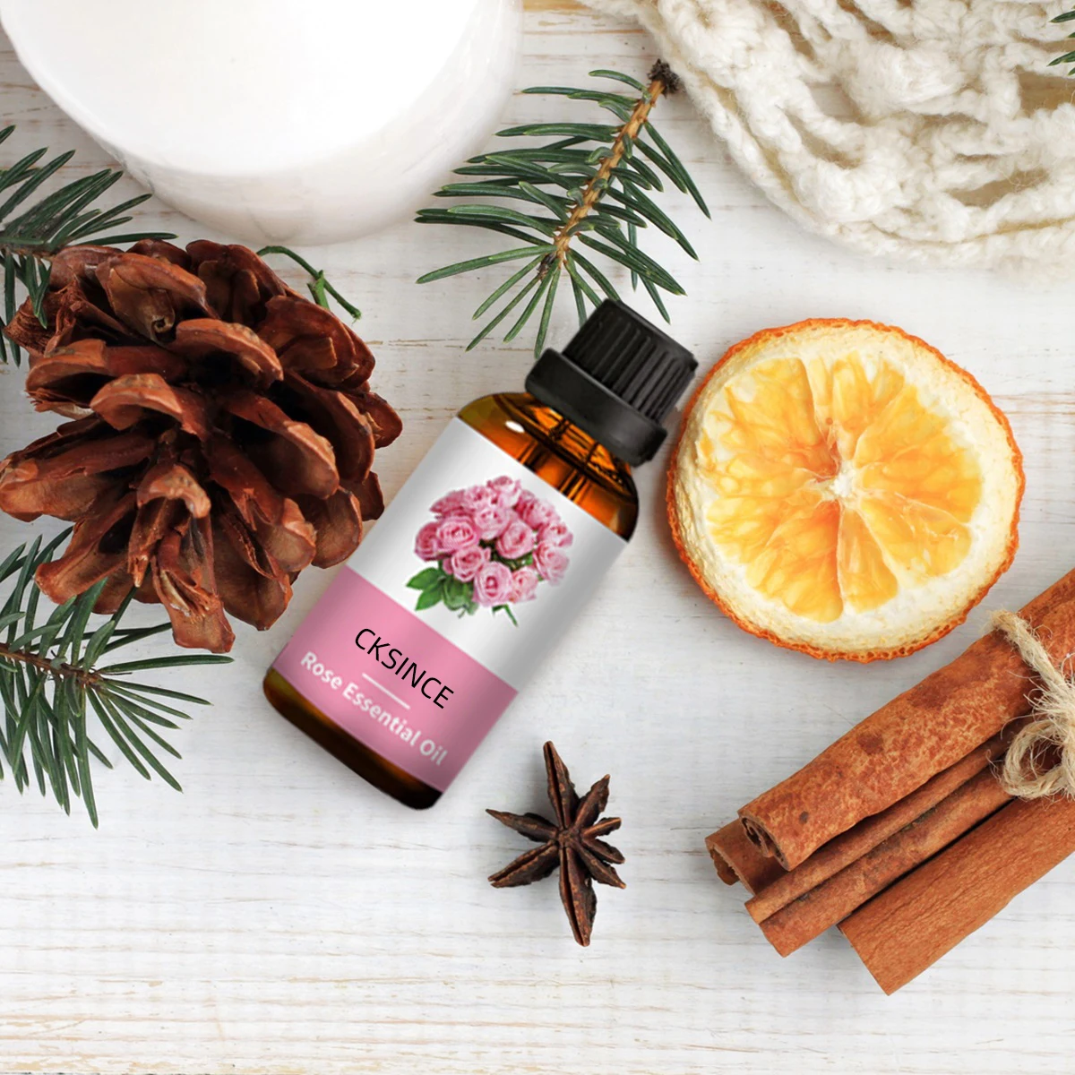 Custom Natural Rose Essential Oil Top Grade Aromatherapy Beauty Shop ...