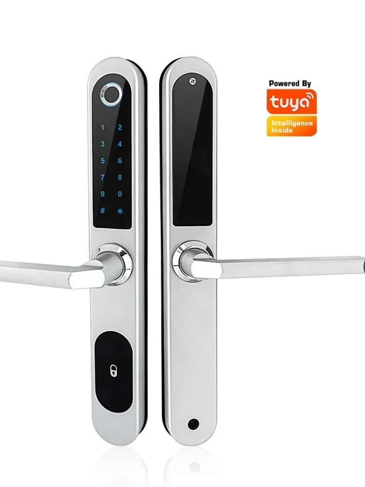 Sliding Digital Smart Door Lock With Tt Lock And Slim Waterproof ...