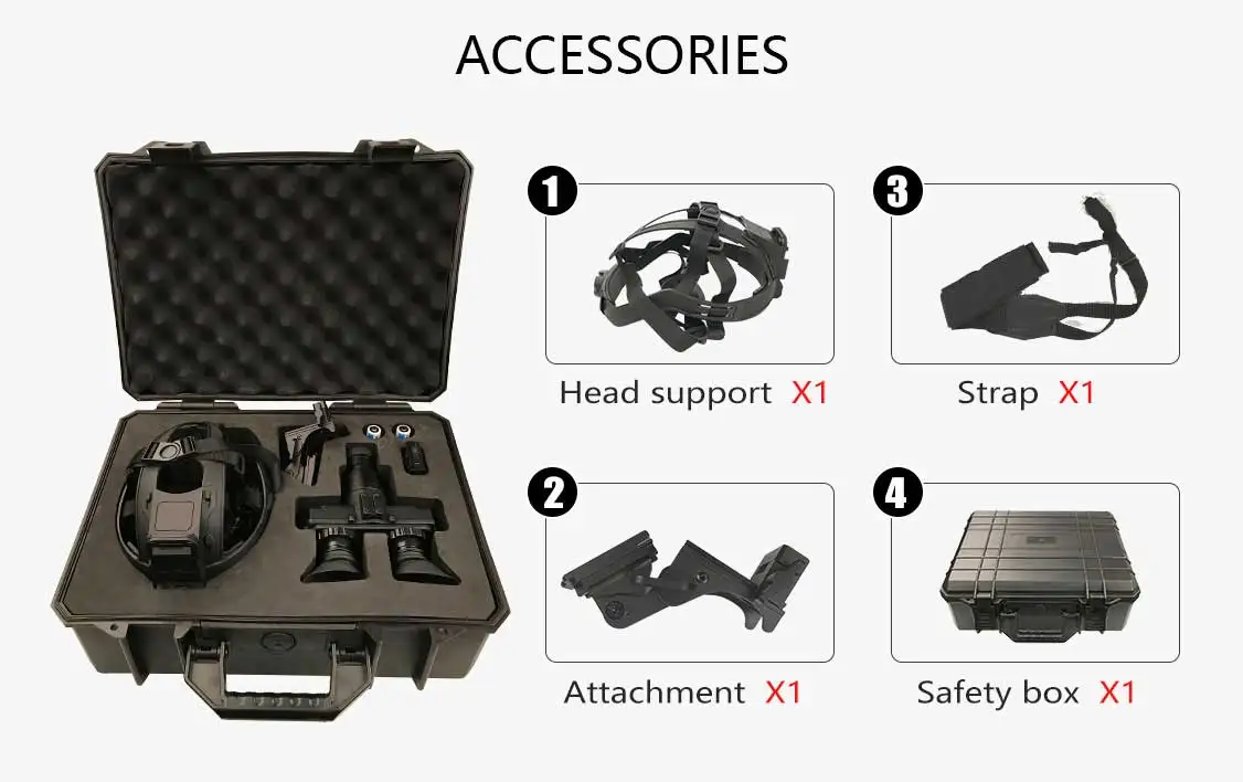 Russian Gen2/gen3 Helmet Night Vision Goggles Hunting Pvs 14 Night ...