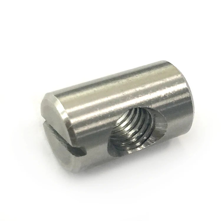 Stainless Steel M5 M6 M8 Barrel Hammer Slotted Dowel Hole Insert Nut ...